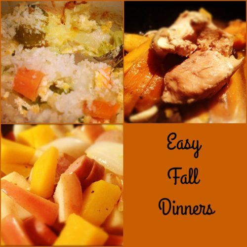 3 Easy Fall Dinner Recipes - Basilmomma
