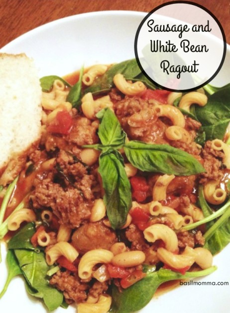 Sausage and White Bean Ragout Recipe - Basilmomma
