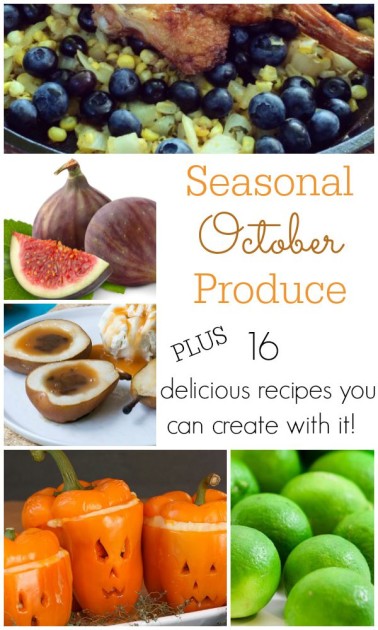 Seasonal October Produce Plus 16 Recipes To Make With It - Basilmomma