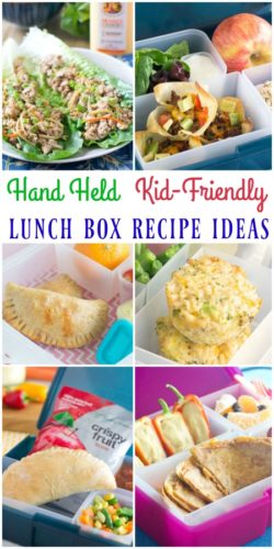 Hand Held Lunch Ideas to Power Your Lunch Box - Basilmomma
