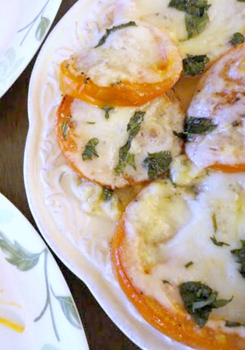 Baked Caprese Appetizer - Basilmomma